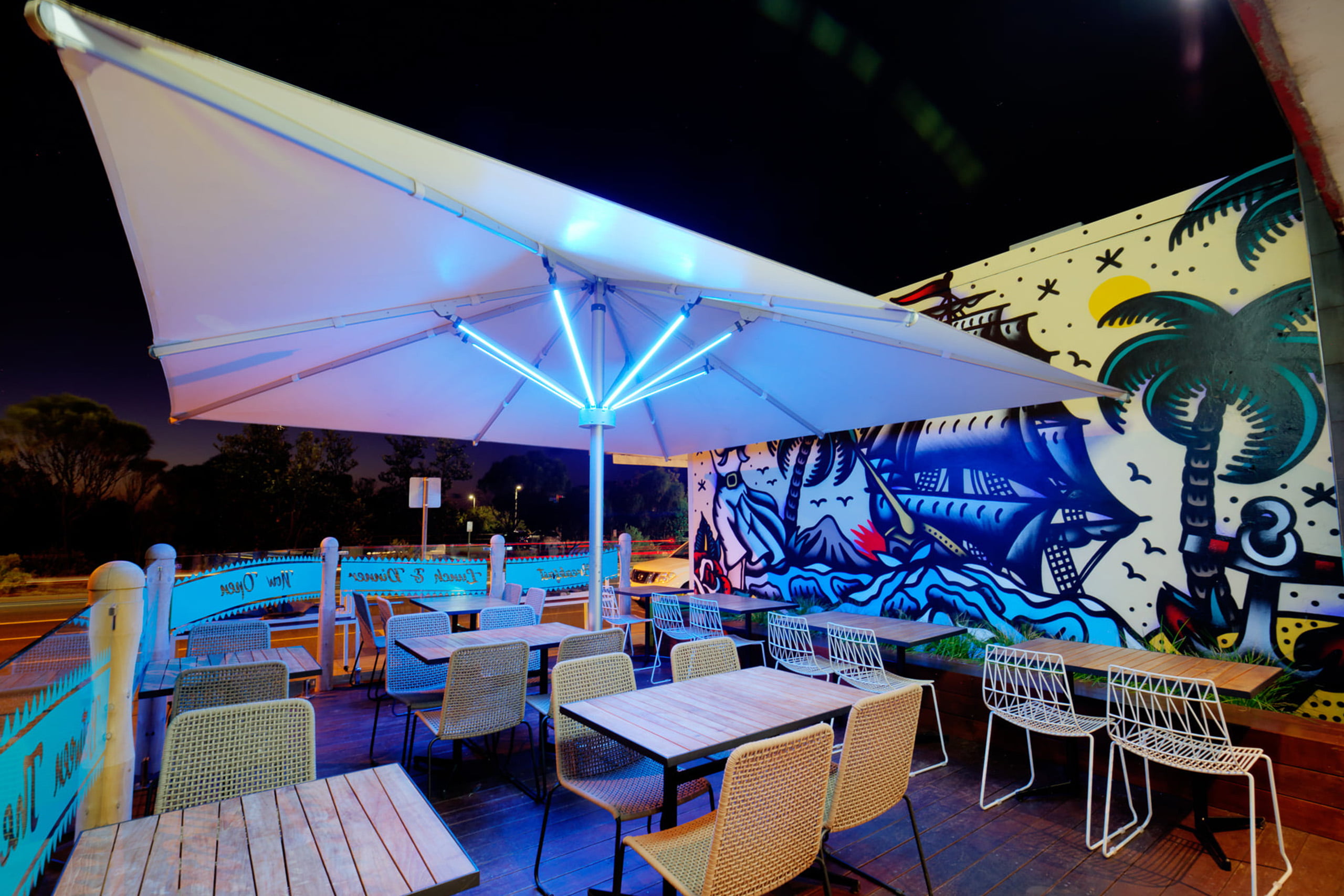Outdoor Heating & Lighting - Instashade