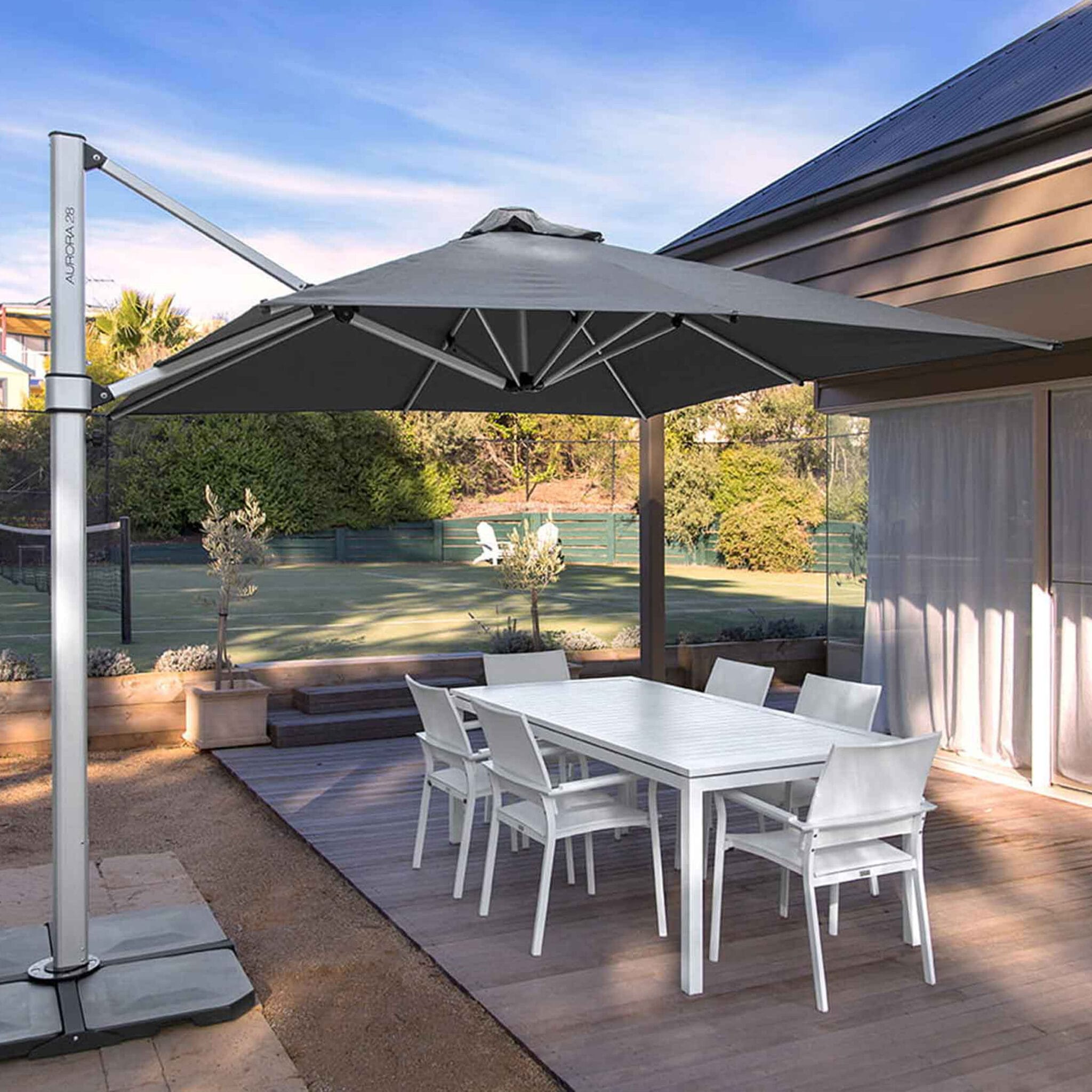Heavy-Duty Garden Parasols & Umbrellas - Instashade