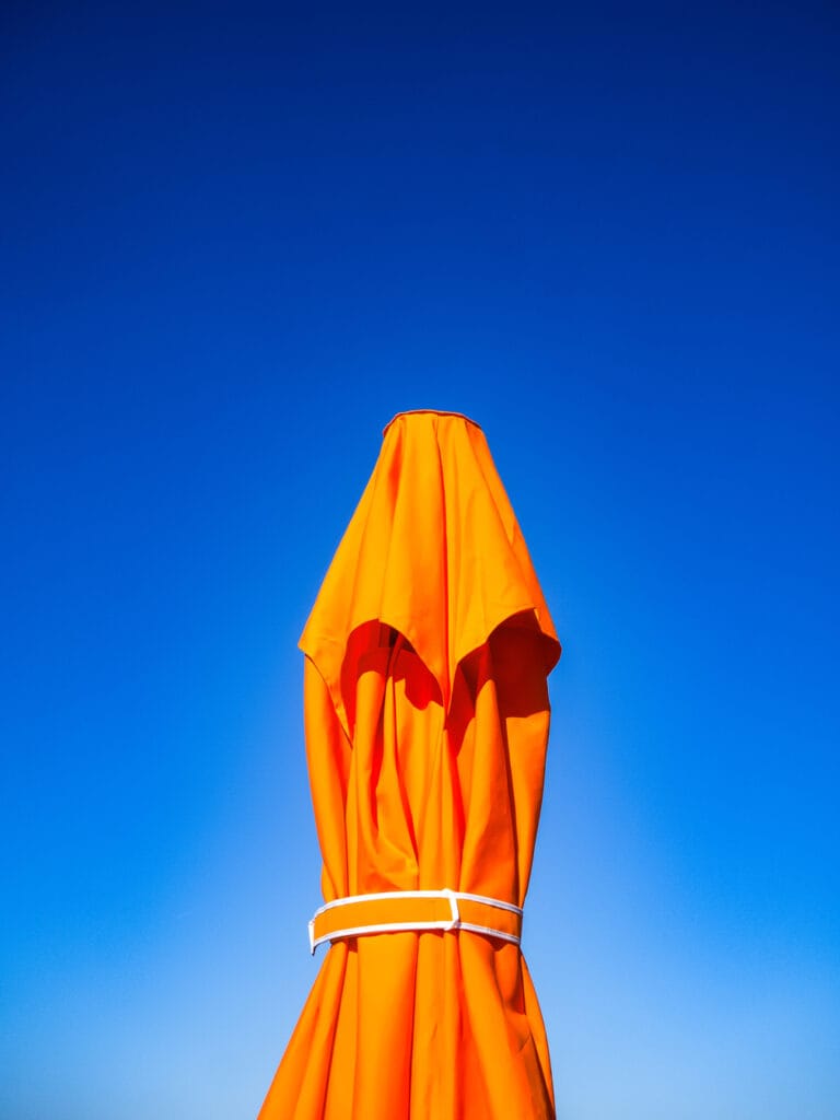 2m Square Cafe Series – Aluminium Parasol - Instashade